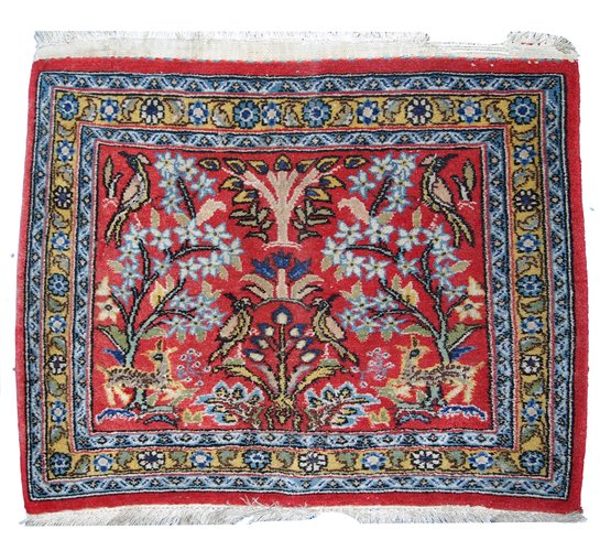 Vintage Middle Eastern Handmade Mat, 1950s for sale at Pamono