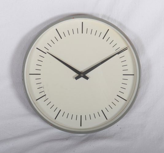 Mid-Century Wall Clock from LM Ericsson for sale at Pamono