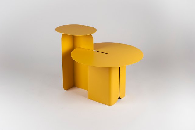 Yellow HIP HOP Coffee Table by Lucio Curcio e Luca Binaglia for Formae ...