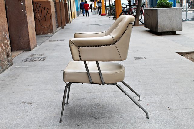 Vintage Armchair by Henry Colomer, 1960s for sale at Pamono