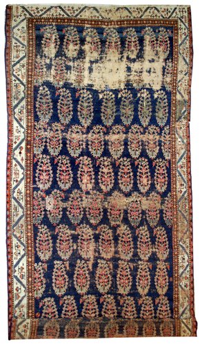 Antique Middle Eastern Runner, 1830s for sale at Pamono