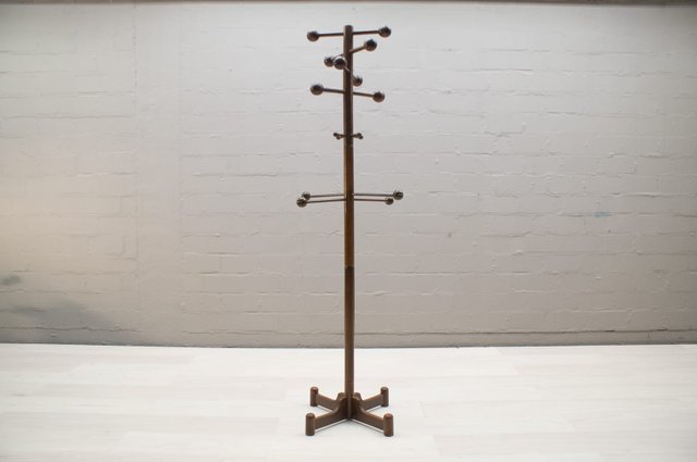Wooden Mid Century Sputnik Coat Stand 1960s