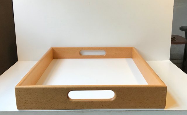 Vintage Danish Beech & Formica Serving Tray from Ehapa, 1970s for sale ...