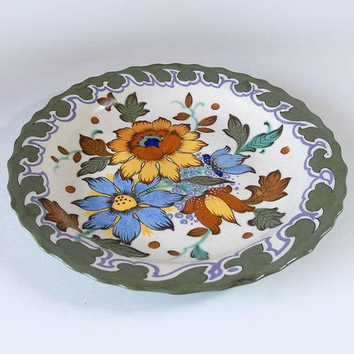 Platter from Gouda Holland, 1950s for sale at Pamono
