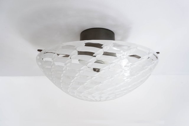 Italienische Deckenlampe aus Muranoglas von Carlo Nason für AV Mazzega ...