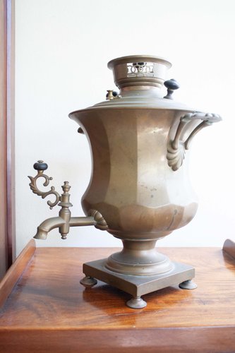 Antiker russischer Samowar bei Pamono kaufen