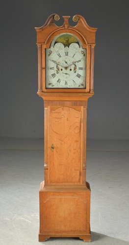 Antique Oak Clock for sale at Pamono
