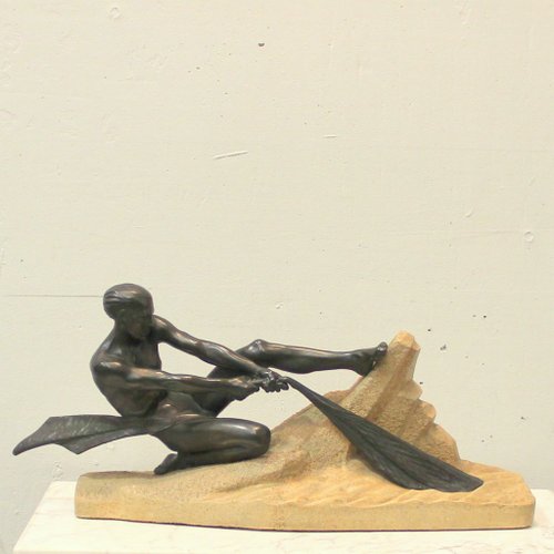 Sculpture by Max Le Verrier, 1940s for sale at Pamono