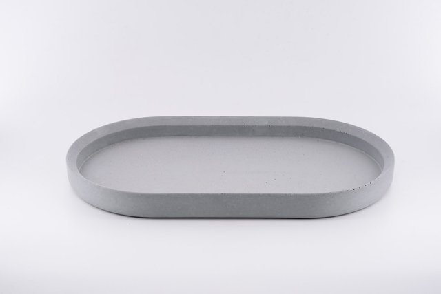 Beton Mod II Renzo Tablett von Valerio Ciampicacigli für Forma E ...