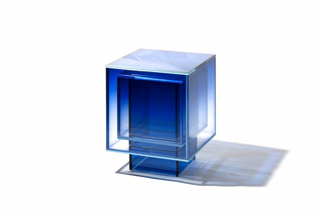 Null Square Side Table by Studio Buzao for sale at Pamono