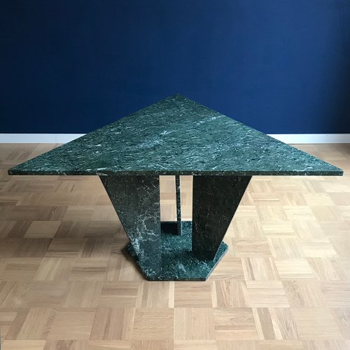 Triangular marble coffee table store