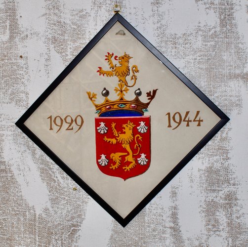 Large Vintage College Parchment, 1944 for sale at Pamono