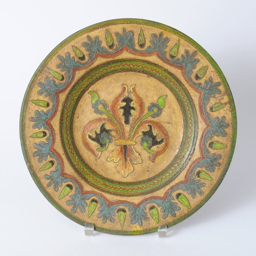Italian Decorative Plate from Dante Milani Montopoli, 1930s for sale at ...