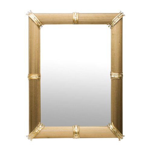 Gold Venetian Rigatello Mirror for sale at Pamono
