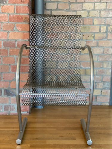 Steel Sing Sing Chair by Shiro Kuramata for XO, 1990s for sale at Pamono