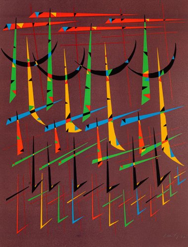 Composition - Original Lithograph by Raphael Alberti - 1972 1972 for ...