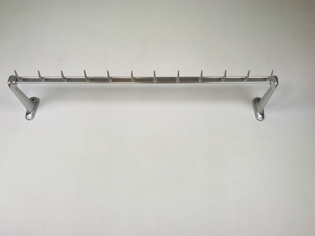 Vintage Industrial Aluminium Butcher's Meat Rack, 1960s for sale at Pamono