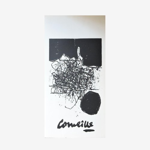 Lithographic Poster by Guillaume Corneille, 1960 for sale at Pamono