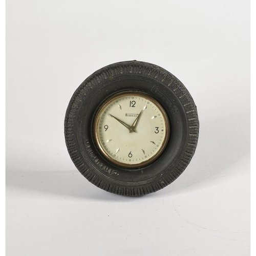Italian Belted Advertising Clock from Pirelli, 1950s for sale at Pamono