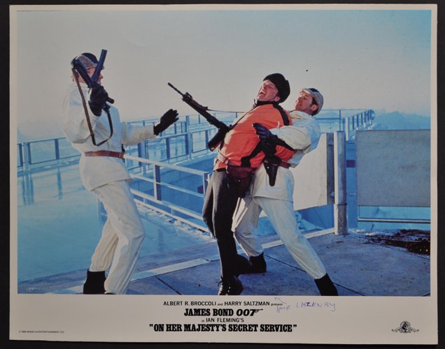 James Bond 007 on Her Majesty's Secret Service Original Lobby Card, UK ...