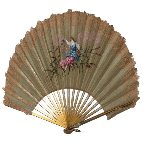 Anient Traditional Fan, Italy, 18th Century for sale at Pamono