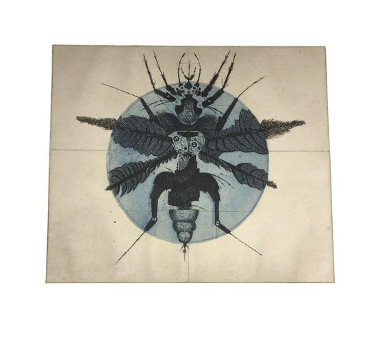 Bianga Carl Karl, 1930-2015, Insect, Etching for sale at Pamono