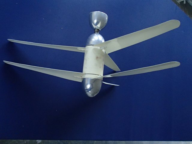 Vintage Biplane Fan with 6 Rotors, 1950s for sale at Pamono