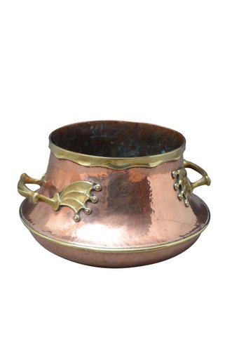 Large Victorian Copper and Brass Vessel for sale at Pamono