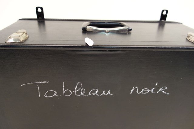 Vintage Metal Children's Trunk, 1950s for sale at Pamono