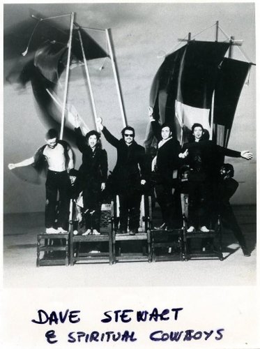 Unknown - Portrait of Dave Stewart and Spiritual Cowboys - Vintage ...