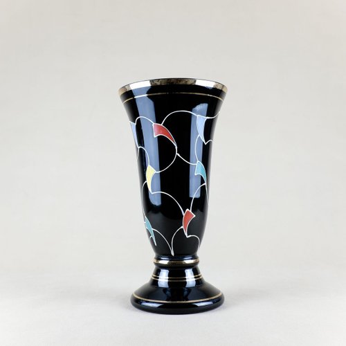 Vase from Glasveredelung Karl Grossmann KG, 1960s for sale at Pamono