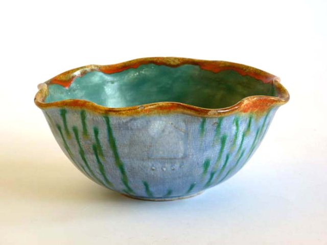 Italian Pottery Bowl from La Casa Dell'arte, 1920s for sale at Pamono