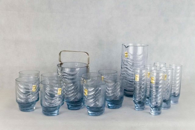 Azteca Glass Cocktail Set by Fabio Frontini for Arnolfo Di Cambio ...