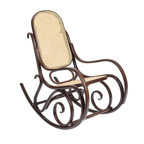 Rocking Chair Marron en vente sur Pamono