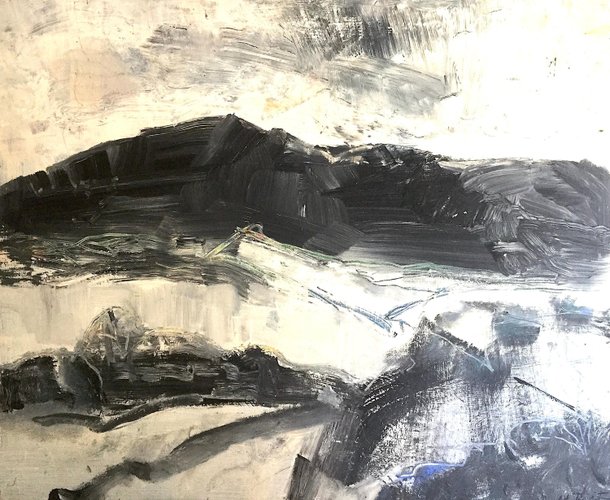 Croesor Valley, Contemporary Welsh Abstract Expressionist Landscape ...
