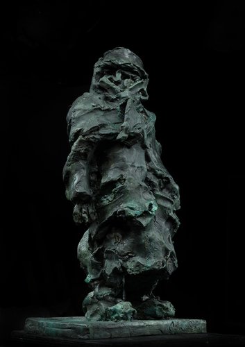 Alexander Sviyazov, Granny Shura, 2014, Bronze Sculpture for sale at Pamono