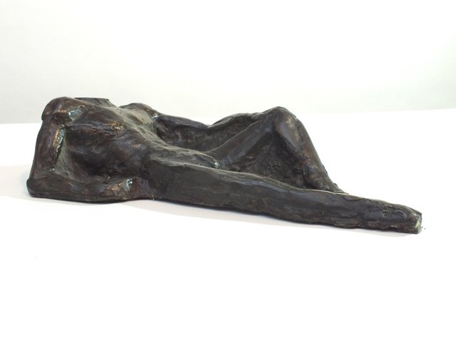 Self Portrait, Contemporary Cast Bronze Sculpture, 2018 for sale at Pamono