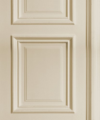Cream Panelling Wallpaper by Mineheart for sale at Pamono