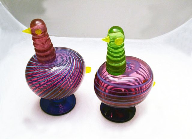 Scultura di gallina di Luciano Gaspari per Salviati, anni '70 in ...