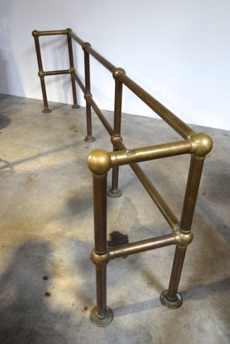Vintage Brass Theater Guardrail, 1920s for sale at Pamono