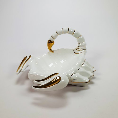 Scorpion Statue in Ceramic by Ahura, 1970s bei Pamono kaufen