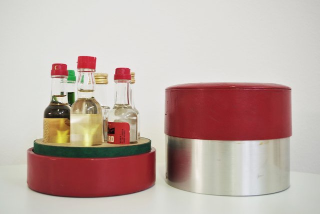Liquor Bottle & Shot Glass Casket from Distillerie F.lli Ramazzotti ...