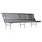Silver Perforano Bench 90s Outdoor Seating Handmade in Spain for sale ...