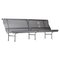 Silver Perforano Bench 90s Outdoor Seating Handmade in Spain for sale ...