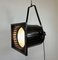 Large Vintage Black Theatre Spotlight, 1960s for sale at Pamono