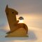 Vintage Wood Kangaroo Lamp for sale at Pamono