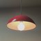 Coupe 1835 Hanging Lamp in Glossy Red Hue by Elio Martinelli for ...