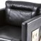 Modern Primal Statement Lounge Chair in Black Leather by Egg Designs ...