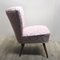 Pink Cocktail Chair, 1950s for sale at Pamono