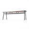 Vintage Metal Bench, 1950s for sale at Pamono
